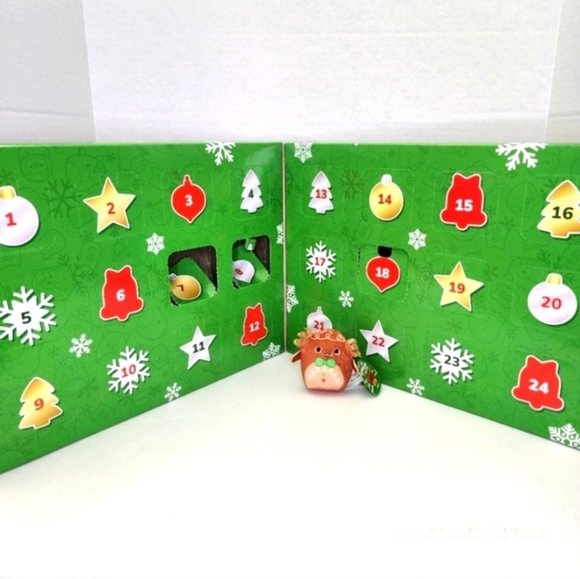 Squishmallows | Toys | Advent Calendar 3 224 Squishmallow Mystery Pulls ...